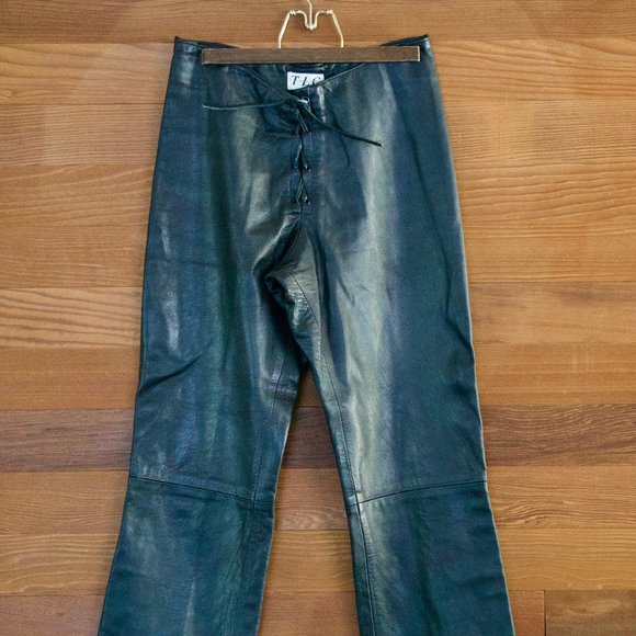 TLC | Pants | Vintage Leather Pants | Poshmark